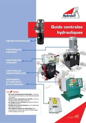 Catalogue centrale hydraulique